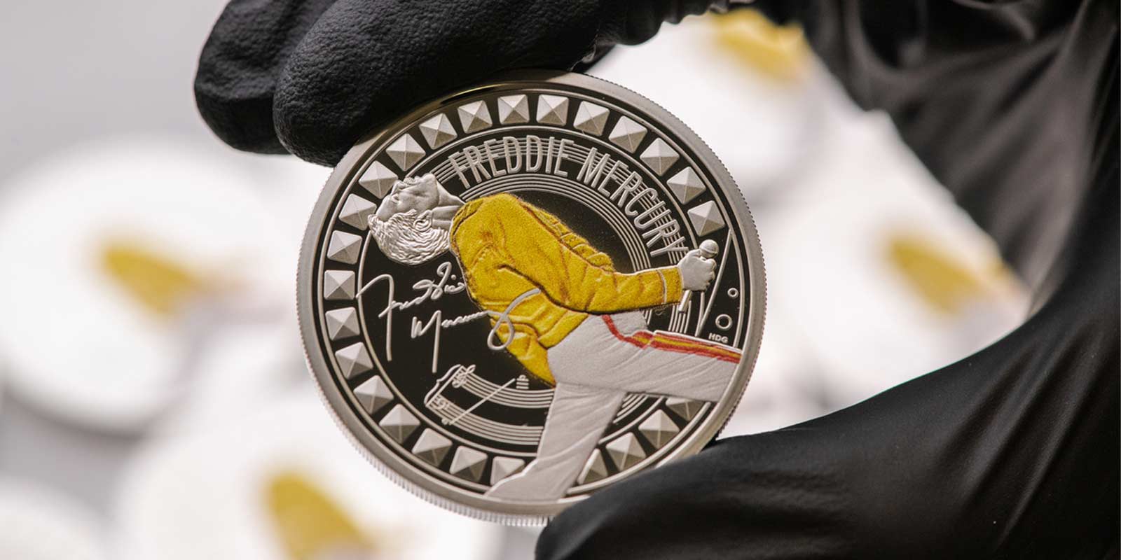 Royal Mint Rocks The Nation With Freddie Mercury Collectible Coin | The ...