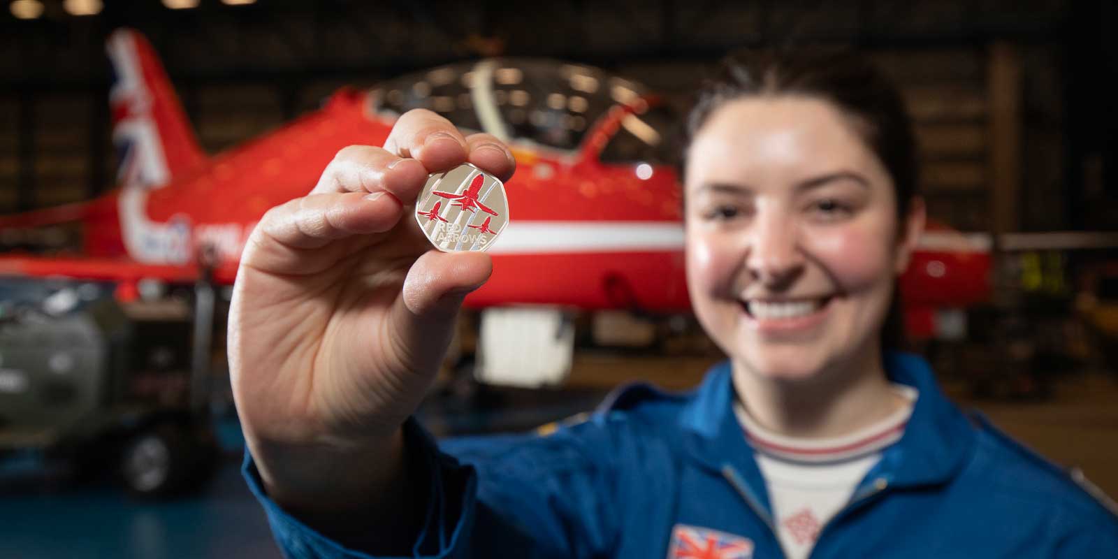 The Royal Mint Soars to New Heights with a Red Arrows 50p Coin | The ...