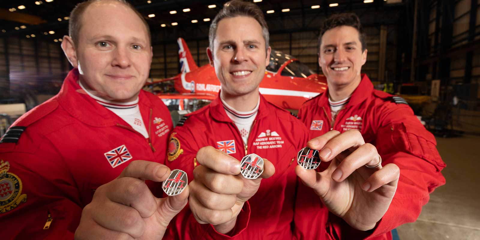 The Royal Mint Soars to New Heights with a Red Arrows 50p Coin | The ...