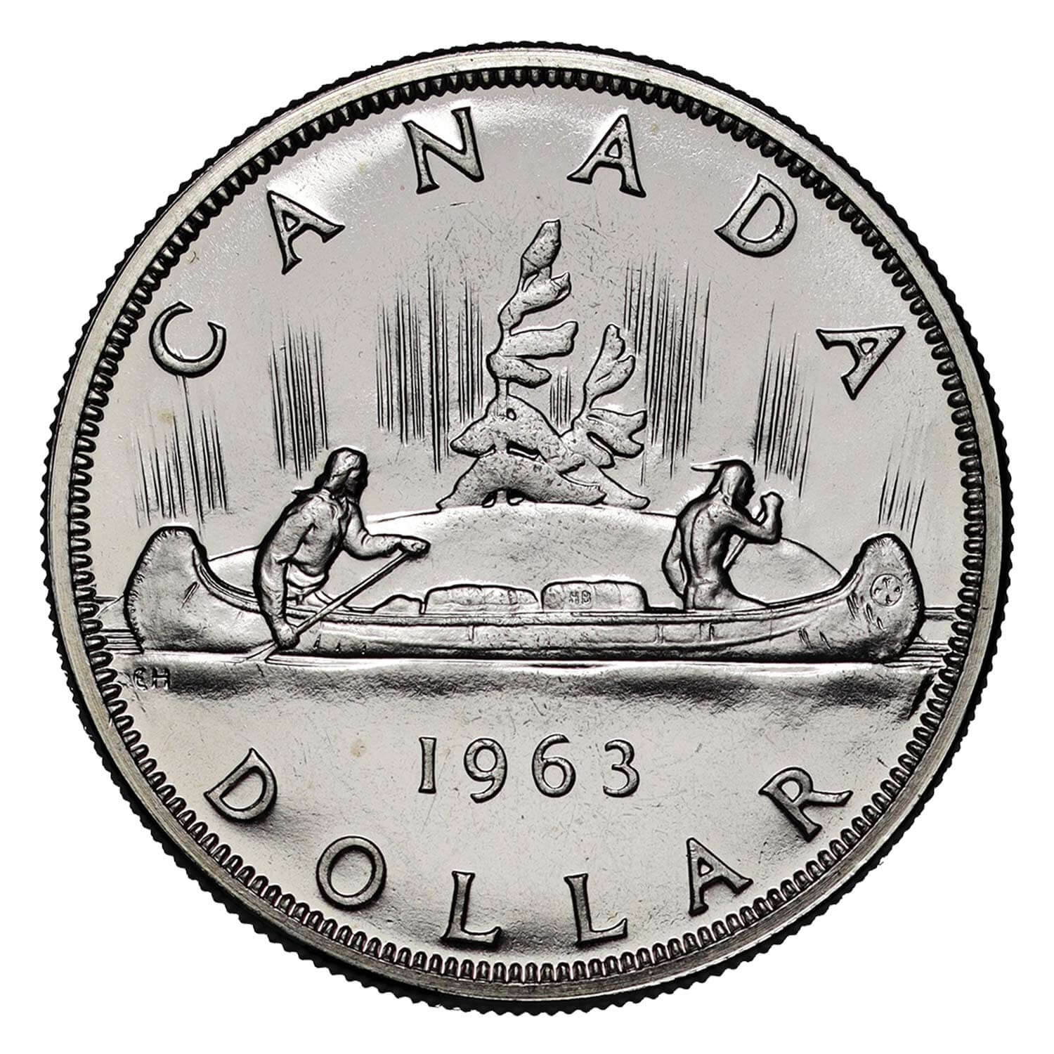 1963 Elizabeth II Silver Canadian Dollar | The Royal Mint