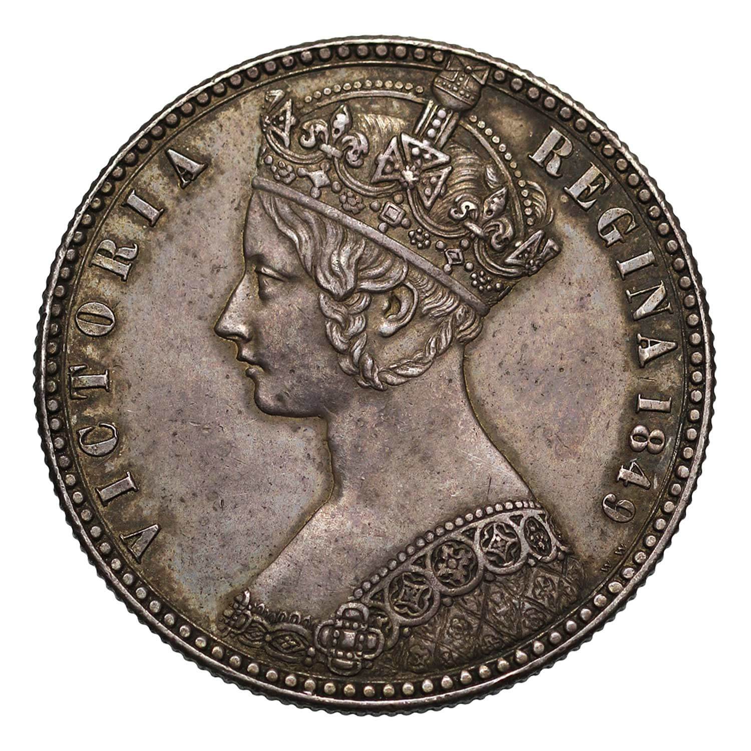 1849 Victoria Silver Florin - 'Godless' | The Royal Mint