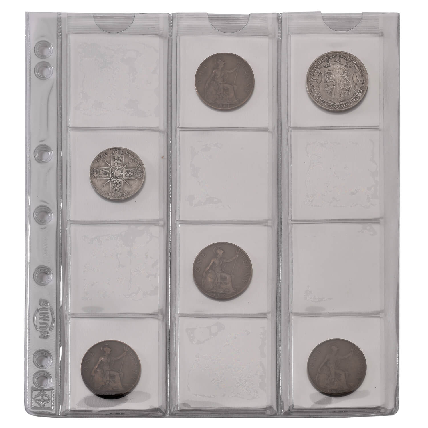 Numis Album Insert Sheets – 44mm | The Royal Mint