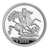 The Silver Sovereign 2025 Premium Silver Proof Coin | The Royal Mint