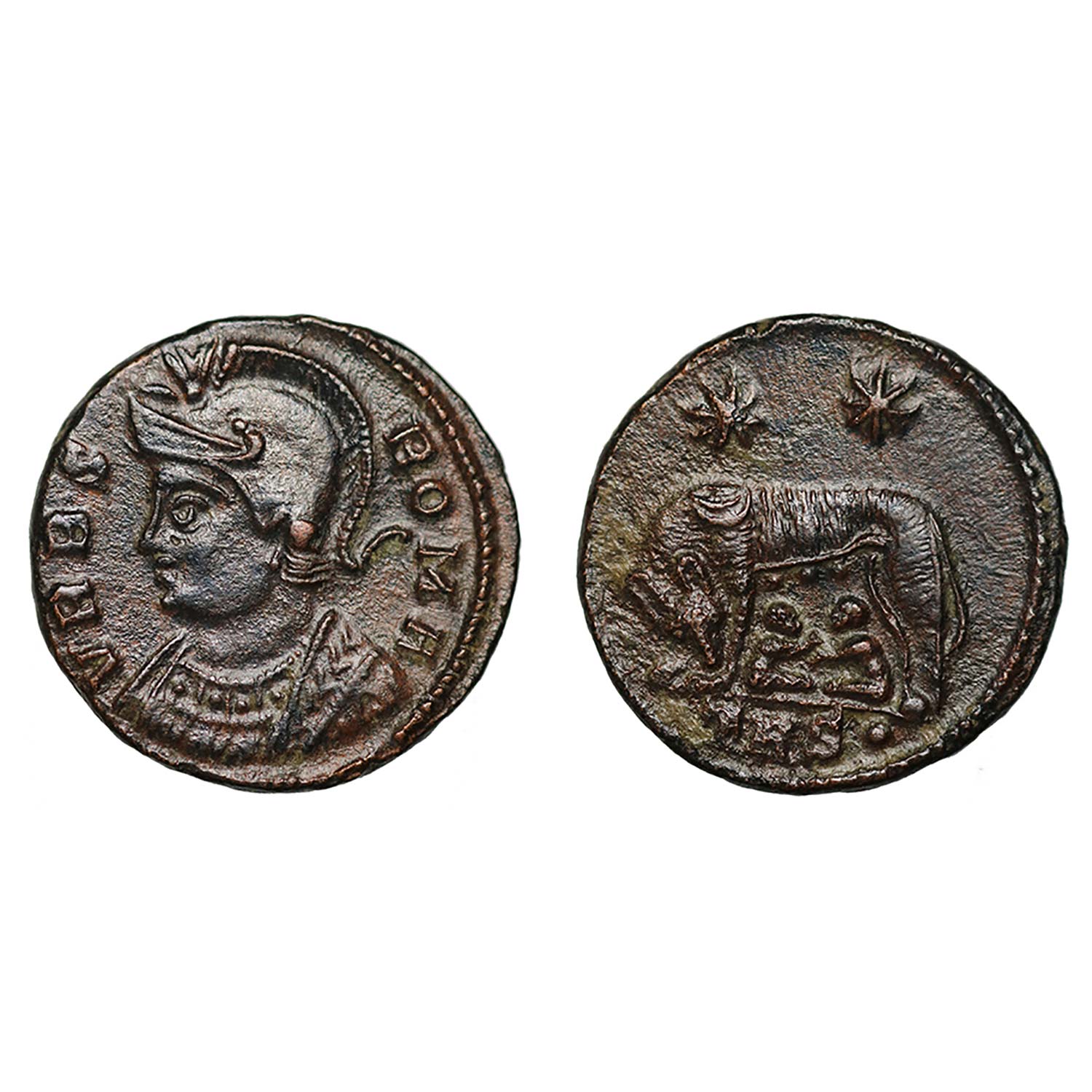 Emperor Constantine Roman Bronze Folis | The Royal Mint