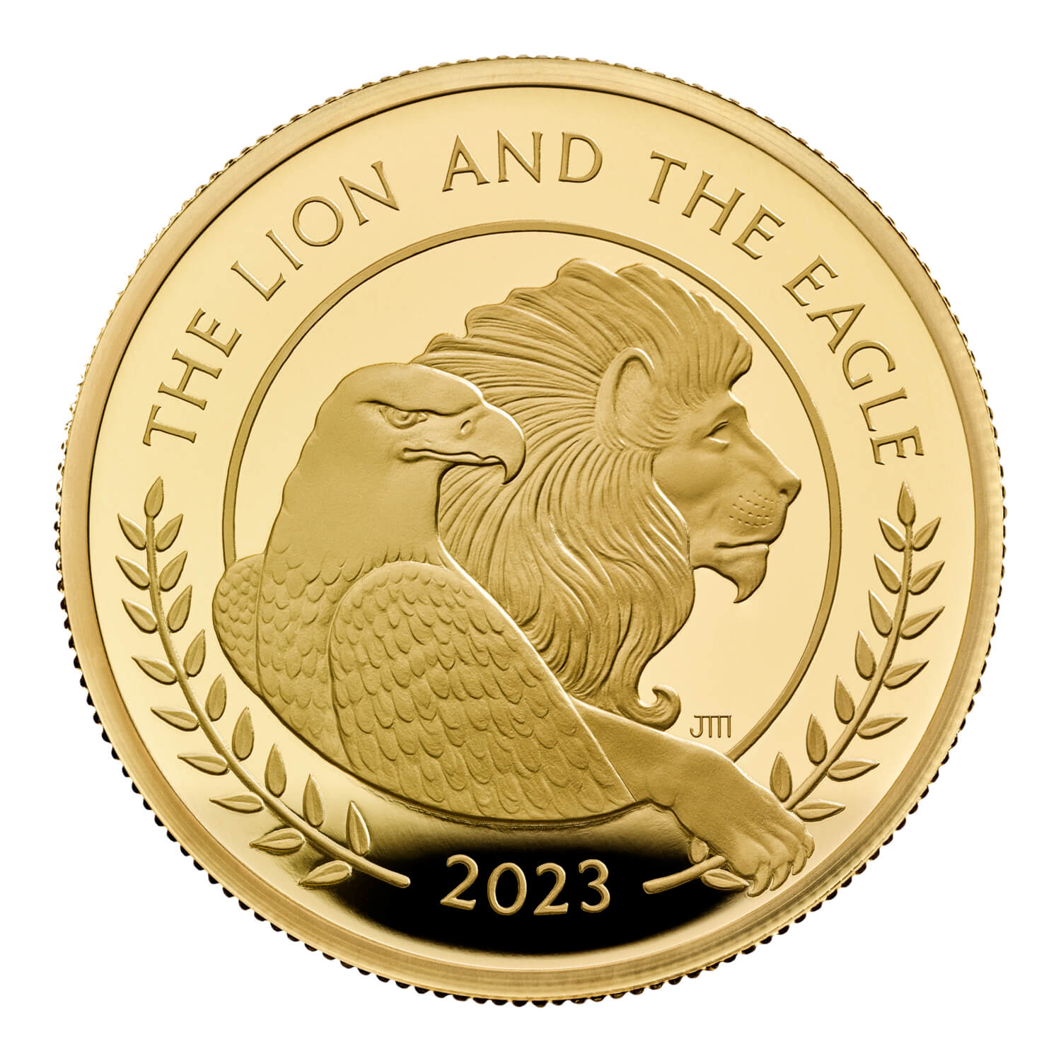 The Lion and The Eagle 2023 UK 2oz Gold Proof Coin | The Royal Mint